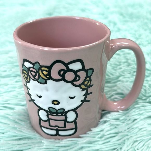 Hello Kitty | Other | Hello Kitty Ceramic Mug Fridakahlo Kitty 3d Print ...